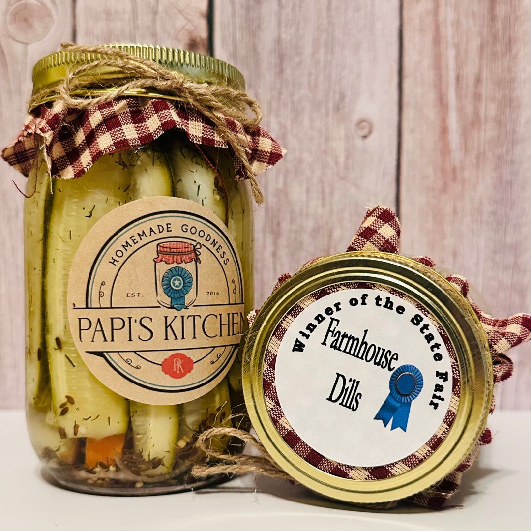 Farmhouse Pickles - State Fair Winner! – Papis kitchen
