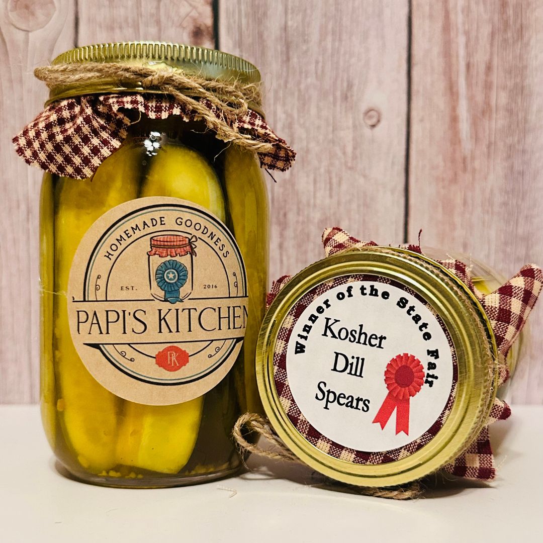 Kosher Dill Pickles- State Fair Winner! – Papis kitchen