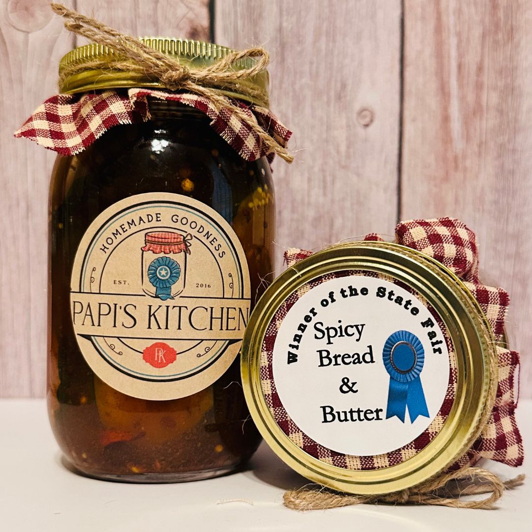 Spicy Bread n Butter- State Fair Winner! – Papis kitchen